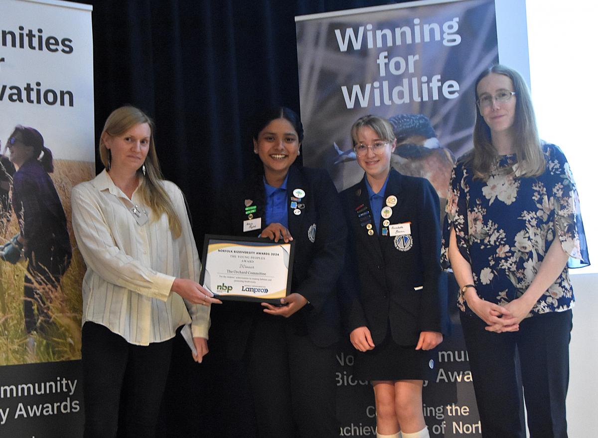 Past Community Biodiversity Awards | Norfolk Biodiversity Partnership